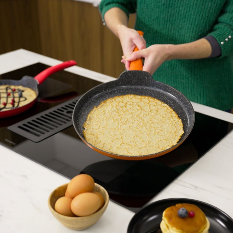 Poêle à crêpes - Crêpière 30 cm Antiadhésive en céramique - Durandal
