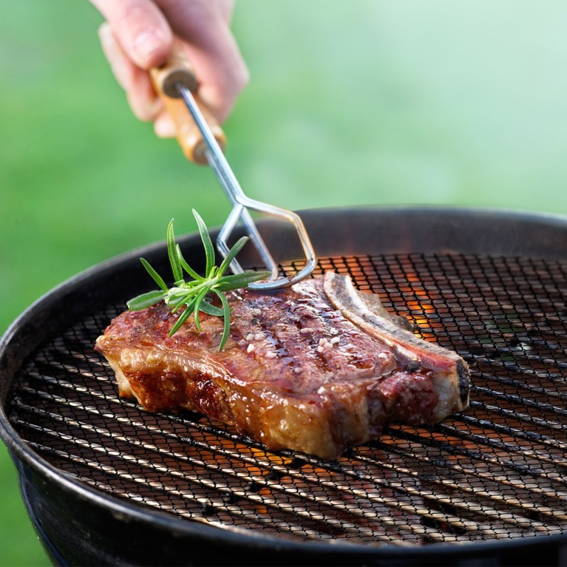 Grille de Cuisson Barbecue Ronde/Rectangulaire Recoupable - Durandal
